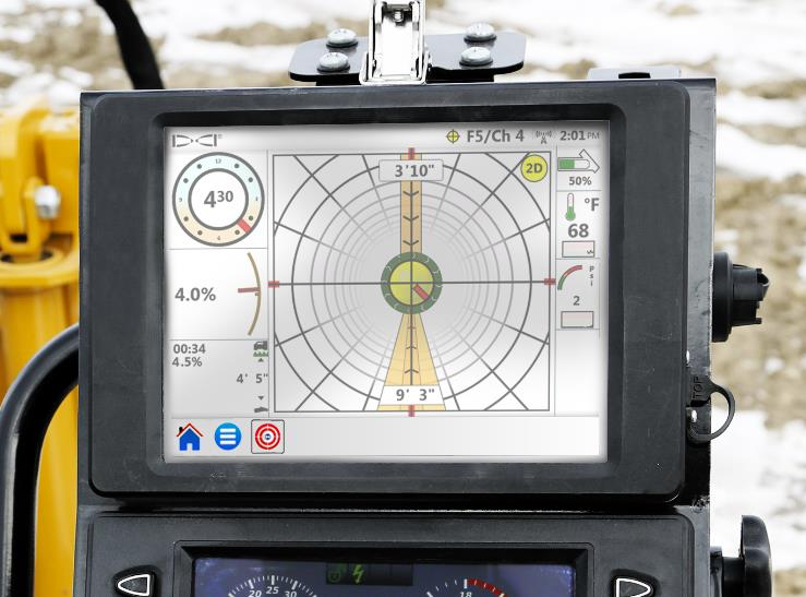 DCI DigiTrak Aurora display AF8, MACHMALL