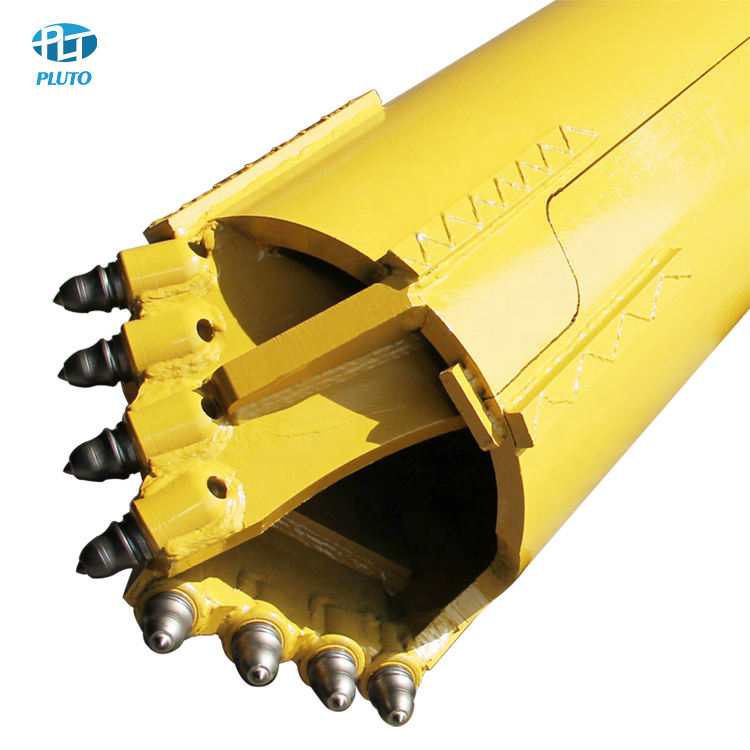 PLUTO Rotary drilling tools open type body drilling bucket for sale ...