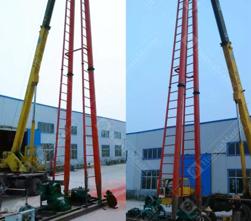 SPJ-300 turntable water well drilling rig, MACHMALL