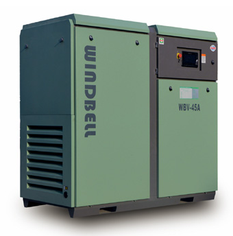 Windbell WBV-45A permanent magnet variable frequency air compressor ...