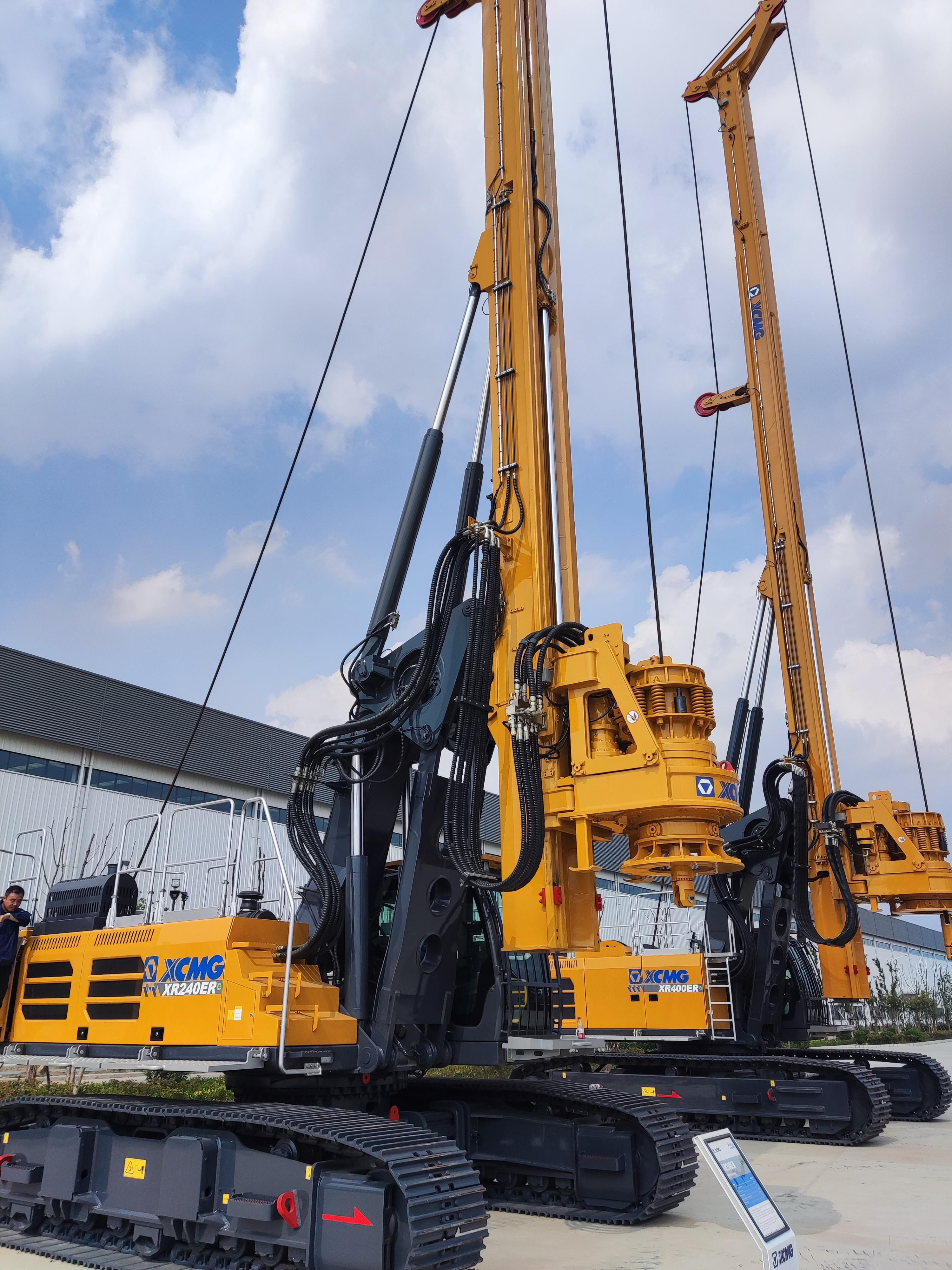 XCMG XR240ER rotary drilling rig, MACHMALL