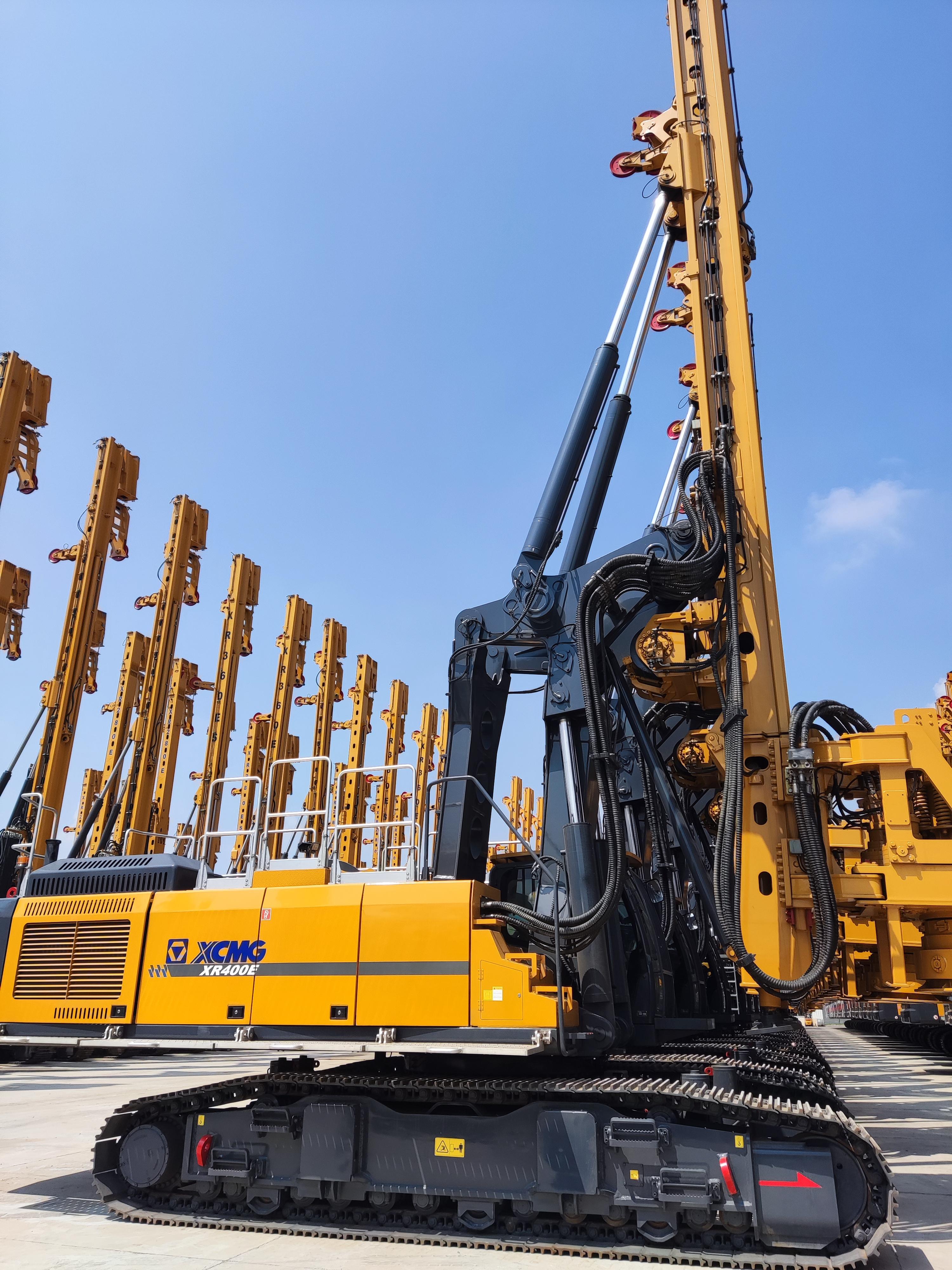 XCMG XR400E rotary drilling rig, MACHMALL