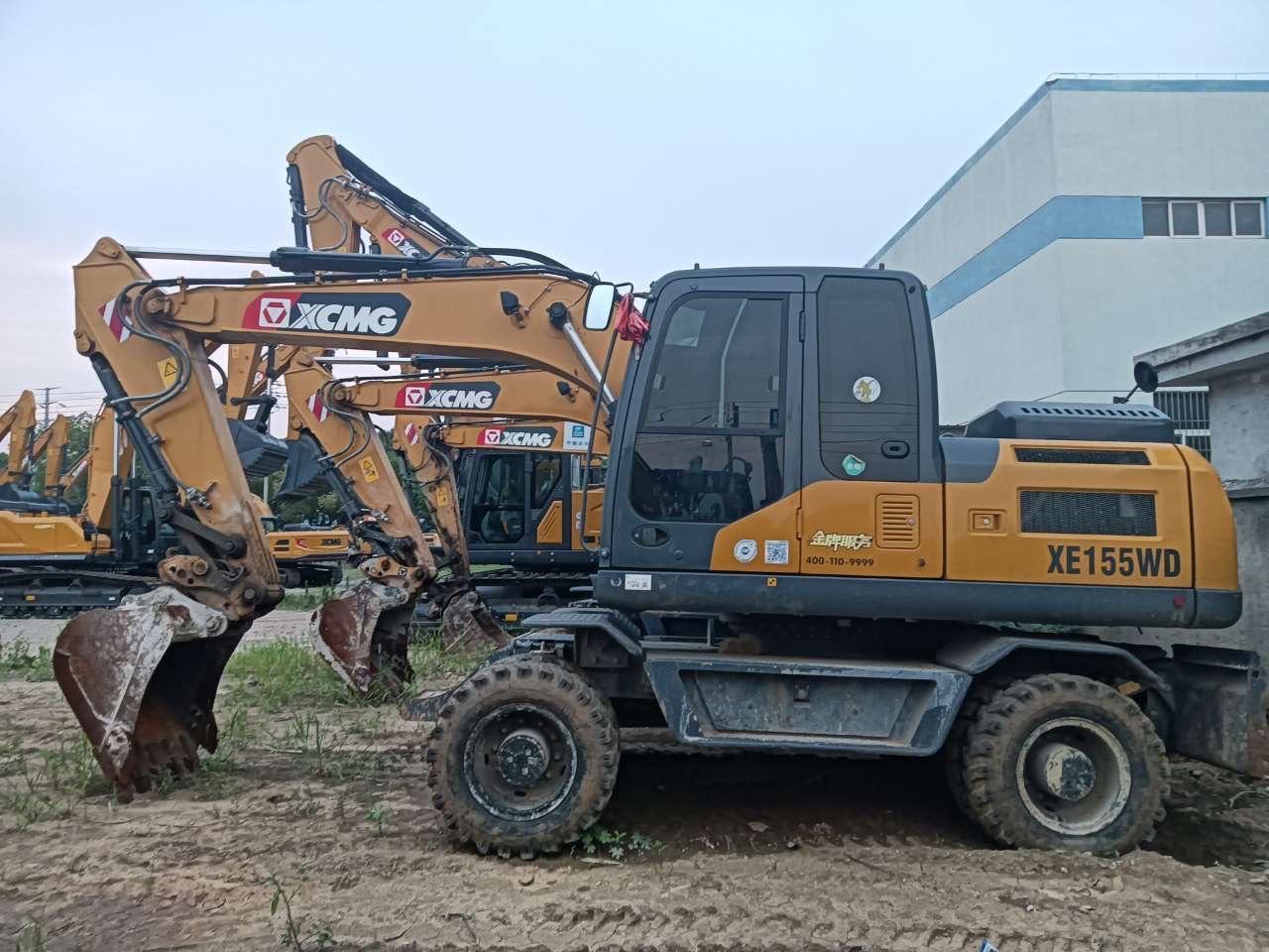 XCMG XE155WD Wheel Excavator MACHMALL xcmg-xe155wd-wheel-excavator-machmall